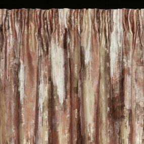 ZATEMŇOVACÍ ZÁVĚS NA PÁSCE ELLA 140X270 CM VZOROVANÁ