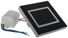 Schodišťové LED svítidlo Evra, 1x LED 0,6w, 4000k, b