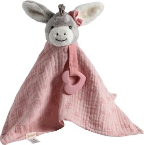 Tchibo - Mazlicí dečka Sterntaler »Oslík Emmi Girl« - barva: růžová