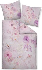 XXXLutz POVLEČENÍ, makosatén, růžová, 140/200 cm Janine - Povlečení - 003361049901