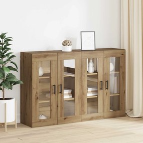 Nástěnné skříňky 2 ks dub artisan 69,5 x 34 x 90 cm 3394585