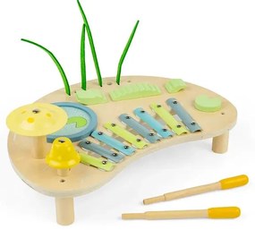 Bigjigs Toys Hudební stoleček Džungle