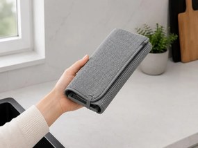 Verk Group Skládací odkapovací podložka na nádobí, kuchyňská sušárna, podstavec na hrnce a hrnky