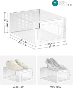 Úložné boxy LSP12SWT (12 ks)