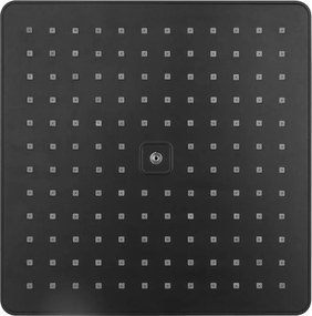 Aqualine hlavová sprcha 30 x 30 cm ABS/černá mat SC174B