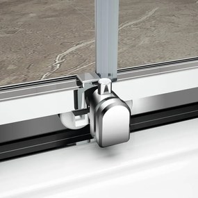 Polysan Polysan, EASY půlkruhová sprchová zástěna, 1000x1000mm, čiré sklo, EL4715