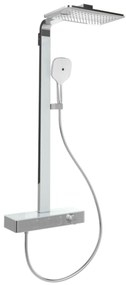 Villeroy & Boch Infinity Showers - Sprchový set s termostatem, 36x24 cm, 3 proudy, chrom TVS11000400061