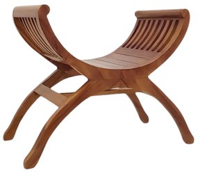 Židle Kartini s dřevěným sedákem Medová