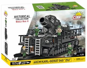 Cobi 2560 II WW 60 cm Karl-Great 040 "Ziu", 1574 kostek, 1:28