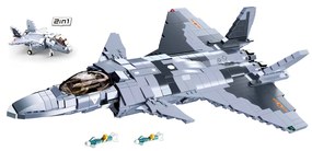 Sluban Model Bricks M38-B0931 Stíhací letoun Chengdu J-20