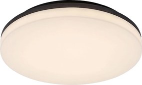 Rabalux Černé stropní LED svítidlo Pernik kulaté 280mm 24W IP54 7265