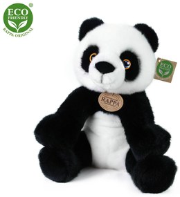 Plyšová panda sedící 27 cm ECO-FRIENDLY