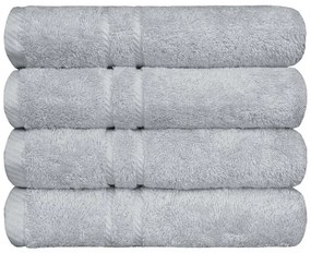 SCANquilt bavlněný ručník COTTONA světle šedá malý ručník 30 x 50 cm