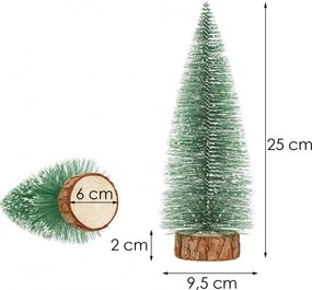 Vánoční stromek na kmínku 25 cm