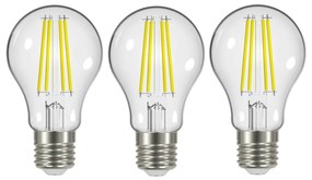 LED filament E27 2,2W 2 700K 470 lm čirá sada 3ks