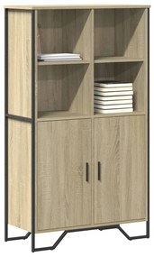 Highboard dub sonoma 79,5 x 35,5 x 137,5 cm kompozitní dřevo 3295308