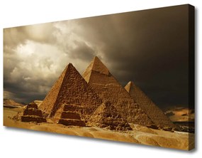 Obraz na plátně Pyramidy Architektura 120x60 cm