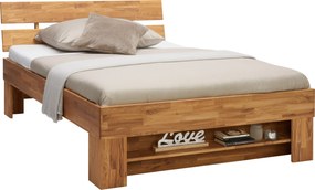 XXXLutz POSTEL, 140/200 cm divoký dub Carryhome - Jednolůžkové postele - 002730001602