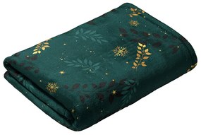 Mikroplyšová deka Zlaté Větvičky 150x200 cm
