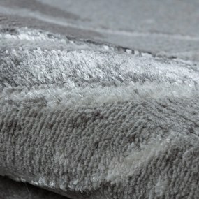 Dywany Łuszczów, Kusový koberec Bliss Z162BZ253 grey/cream, 80x150, šedá, kancelář