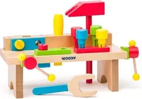 Woody Pracovní ponk jednoduchý - nový design / od 3 let