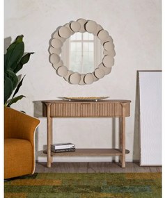 Designová konzola Jahzara 110 cm hnědá