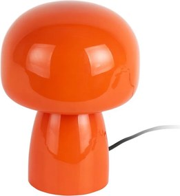 Oranžová skleněná stolní lampa (výška 20 cm) Fervor – Leitmotiv