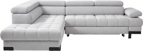 XXXLutz SEDACÍ SOUPRAVA, textil, barvy stříbra Welnova - Sedací soupravy - 00230701653J