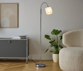 Tchibo - Stojací lampa Reality »Tommy« - barva: chrom
