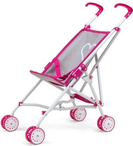 Dětský golfový kočárek pro panenky Milly Mally Julia Prestige Pink