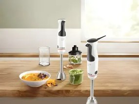 BOSCH MSM4W220 bílá / Tyčový mixér / 600 W / sekáček / AntiSplash