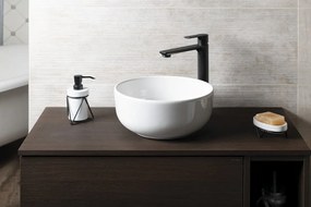 Sapho Sapho, EMMI keramické umyvadlo na desku, průměr 33cm, bílá, TU0077