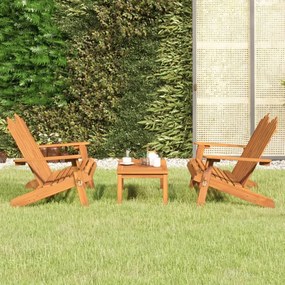 3dílná sada zahradního nábytku Adirondack masivní akácie 3152133