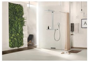 Hansgrohe Rainmaker Select - Showerpipe 3jet, bílá / chrom 27106400