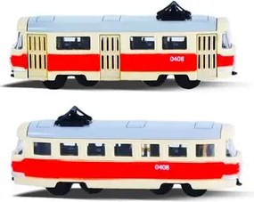 RAPPA Kovová česká retro tramvaj mini 8.5 cm / od 3 let