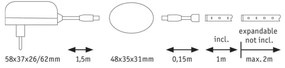 Paulmann 70955 - LED/3W Pásek se senzorem 1m YOURLED 230V