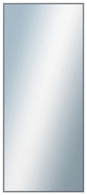 DANTIK - Zarámované zrcadlo - rozměr s rámem cca 60x140 cm z lišty Hliník platina | P02-019 (7002019)