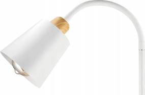 BERGE LED stojací lampa 1xE27 150cm bílá
