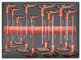Dílenský vozík s nářadím | 7 zásuvek | 299 ks Matabro MB-TC04