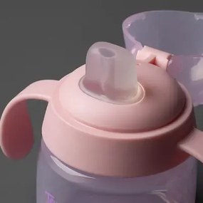 Tommee Tippee Transition hrneček s hubičkou 150 ml 4m+ růžová