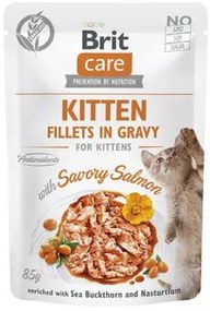 VAFO Carnilove Praha s.r.o. Brit Care Cat Fillets in Gravy Kitten Varianta: Savor,Salmon 85g