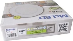 LED podhledové svítidlo McLED TORO R9 TR120-9W4000K-W-EN neutrální bílá ML-412.011.33.0