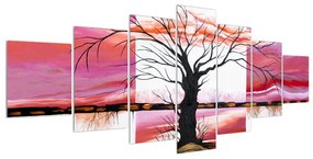 Obraz malby stromu (210x100 cm)