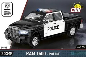 COBI 24608 Dodge RAM 1500 Policie / Stavebnice / 1:35 / 203 kostek / o