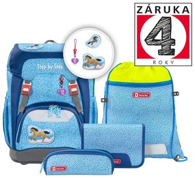 Školní batoh Step by Step GRADE, Wild Horse - 5 dílný set, AGR certifikát 129735