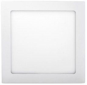 T-LED Bílý vestavný LED panel hranatý 171 x 171mm 12W stmívatelný Barva světla: Denní bílá 191161_10290