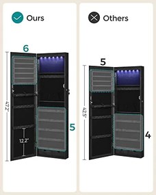 Závěsná šperkovnice JJC093B01
