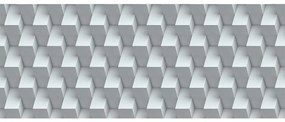 Dvoudílná vliesová fototapeta 3D krychlová zeď, rozměr 375x150cm, MP-2-0298