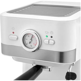 Sencor - Pákový kávovar espresso 1050W/230V bílá/matný chrom