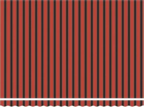 Rám markýzy Oranžová a Černá 450 × 300 cm 3330891